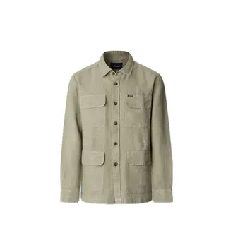 Fa&ccedil;onnable Chemise &agrave; poches en lin
