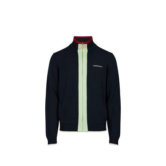 Casablanca Gilet zipp&eacute; &agrave; col montant en laine m&eacute;rinos