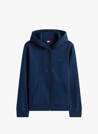 Tommy Hilfiger Hoodie &agrave; capuche en coton m&eacute;lang&eacute;
