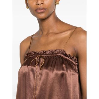 The Nina Studio Ciocc Tank Top - Brown