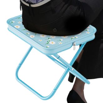 Generico Klappstuhl | Klapphocker f&uuml;r den Au&szlig;enbereich | Klappstuhl f&uuml;r Outdoor, Wandern, Bergsteigen, Angeln, Picknick, Garten, Hof, Pool