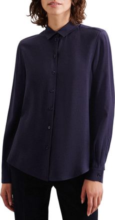 Seidensticker Damen Bluse - Tunika - Klassisch - Elegant - Bügelleicht - V-Ausschnitt - Regular Fit - Langarm - 100% Viskose