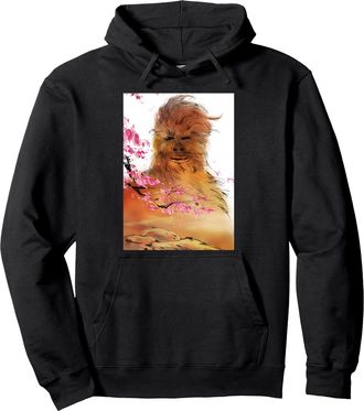 Star Wars Chewbacca Spring Cherry Blossoms Sakura Art Pullover Hoodie