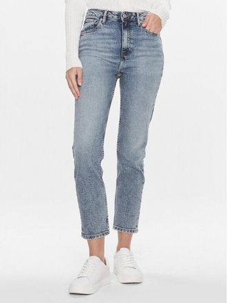 Tommy Hilfiger Jeans Cigarette Hw A Mio WW0WW40631 Blau Slim Fit