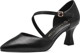 Marco Tozzi Shank Open Pump 2-24412-43 Chaussures pour Femme Escarpins, Noir, 40 EU
