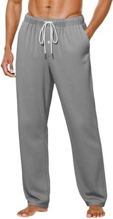 Generic Jogging Homme Pantalon Jogging Homme Pantalon Survetement Homme Confortable Classique - Chino Homme Moderne Couleur Pure - Coupe Relaxed Flat Front po