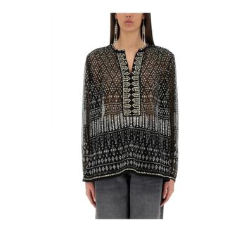 Isabel Marant Damen, Blusen & Hemden, Schwarzk, XSGr&ouml;&szlig;e