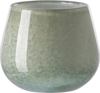 Fink Marly/Vase,Windlicht,Salbei/H.9,5cm,D.11cm