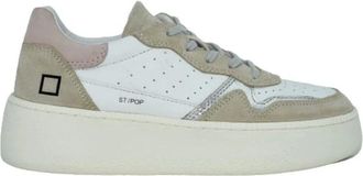 D.A.T.E. D.a.t.e., Femme, Chaussures, Blanc, Taille: 36 EU Baskets
