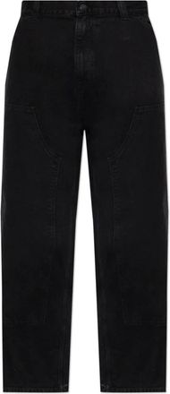 Carhartt Work in Progress Homme, Jeans, Noir, Taille: L OG Double Knee Jeans