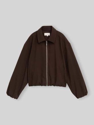 Tom Tailor Regular Fit Blouson mit Viskose-Anteil