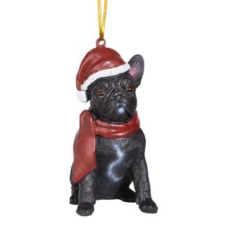 Design Toscano Christbaumschmuck, Franz&ouml;sische Bulldoge