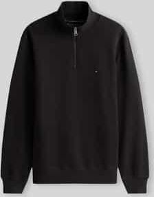 Tommy Hilfiger Regular Fit Troyer aus Baumwoll-Mix