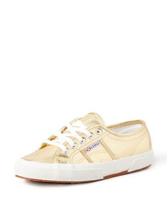 Superga Damen 2750 COTMETW Sneaker, Gold 174