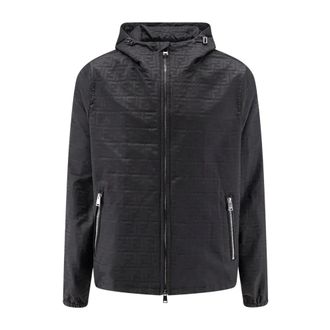 Fendi Blouson - - Jackets - Herren - Schwarzk - L