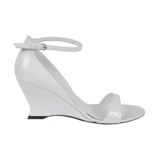 Ferragamo Sandaletten mit hohem Absatz - - Shoes - Damen - Grau - 37 1/2 EU