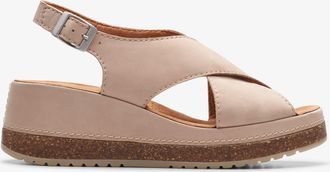 Clarks Kassanda Step Sand Nubuk Sandalen