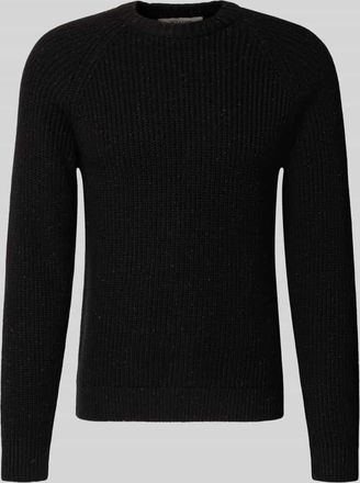 Only & Sons Regular Fit Strickpullover aus Baumwoll-Mix mit Woll-Anteil Modell LITUS