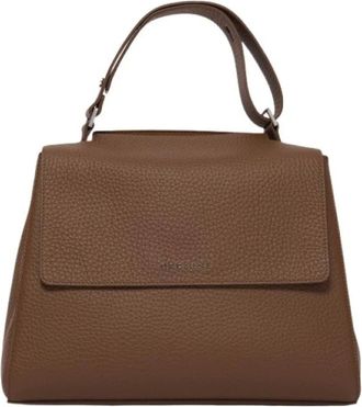 Orciani Femme, Sacs, Brun, Taille: ONE Size Borsa Sveva Soft Media