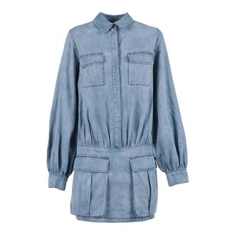 7 For All Mankind Abito corto Utility Chambray Loft - - Dresses - Damen - Blau - XS