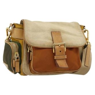 Prada Pre-owned Vintage Schultertasche - - Pre-owned - Damen - Beige - ONE SIZE