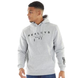 Henleys Henycore Kapuzenpullover f&uuml;r Herren (Grau meliert)