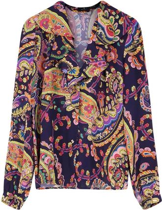 Etro Femme, Blouses et Chemises, Multicolore, Taille: 44 FR Blouses