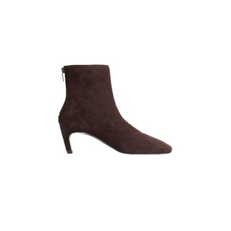 Toteme Soft Suede Ankle Boots