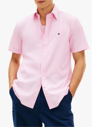 Tommy Hilfiger Chemise &agrave; rayures en coton