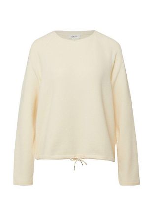 s.Oliver Sweatshirt Sweatshirt Sweatshirt im Relaxed Fit mit R&uuml;ckenprint