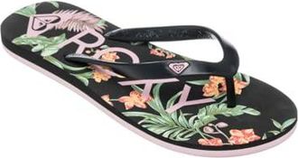 Roxy Sandales Tahiti VII pour femme, noir, 37 EU, Noir, 37 EU