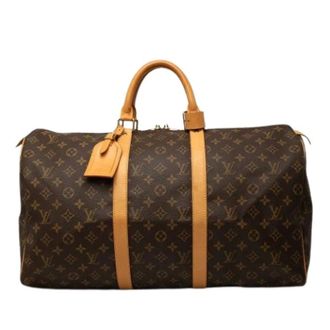 Louis Vuitton Pre-owned Keepall 50 - unisex - Pre-owned - Brun - Taille: ONE Size