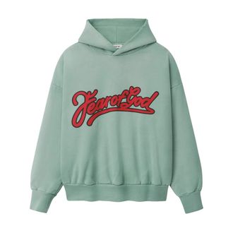 Fear of God Classic Hoodie - - Sweatshirts & Hoodies - Herren - Gr&uuml;n - L