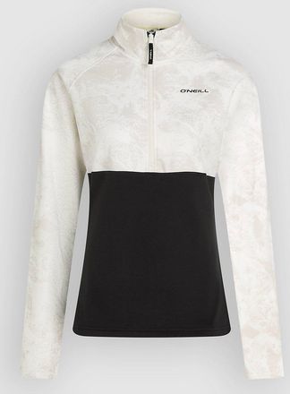 O'Neill FwcCruz Printed Half-Zip Fleece Pullover white mountain landscape