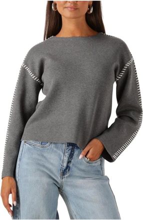 Y.A.S Y.a.s, Damen, Strickwaren, Grau, XLGröße