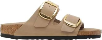 Birkenstock Femme, Chaussures, Beige, Taille: 40 EU Slider Coupe &eacute;troite