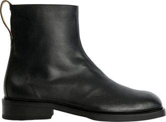 Our Legacy Homme, Chaussures, Noir, Taille: 41 EU Daimono Zip Leather Bottes