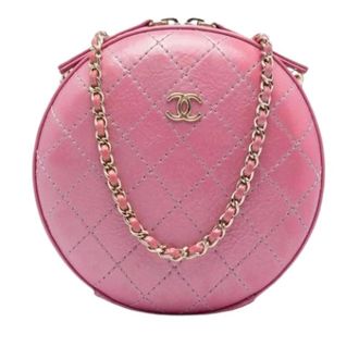 Chanel Sac bandouli&egrave;re matelass&eacute; Pre-owned - Femme - Pre-owned - Rose - Taille: ONE Size