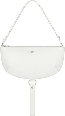 Courr&egrave;ges Crossbody Bags - Bags White - Gr. unisize - in Wei&szlig; - f&uuml;r Damen