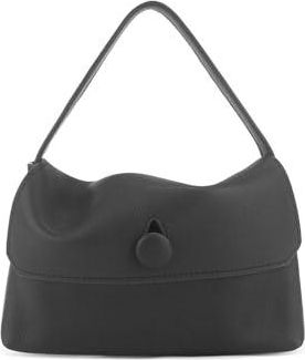 Generic Sac &agrave; main minimaliste et &eacute;l&eacute;gant en cuir pour femme, petit mod&egrave;le classique avec poign&eacute;e sup&eacute;rieure, doublure en daim et rabat &agrave; bouton
