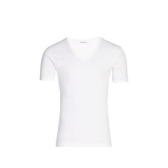 Eminence Baumwolle - Weiß V -Neck