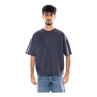 Carhartt Work in Progress S/S Lambert T-Shirt - - Tops - Herren - Blau - L