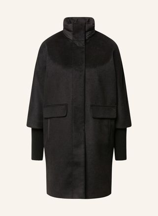 Comma Comma Mantel schwarz