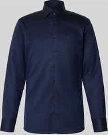 Eterna Slim Fit Business-Hemd mit Kentkragen