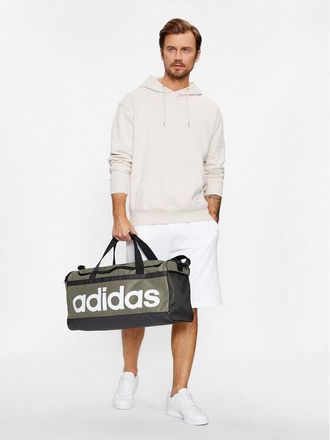 adidas Sporttasche Essentials Linear Duffel Bag Medium HR5350 Gr&uuml;n