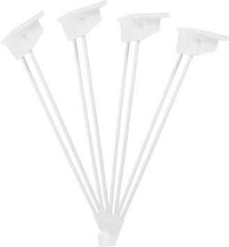 Valiclud 4 St&uuml;ck Klappbare Haarnadelbeine aus Eisen 35cm Hohe Metall Tischbeine f&uuml;r Couchtisch Schreibtisch Selbstgemacht M&ouml;bel Abriebfest Stabile M&ouml;belf&uuml;&szlig;e f&uuml;