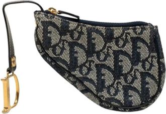 Dior Porte-monnaie Pre-owned - Femme - Pre-owned - Bleu - Taille: ONE Size
