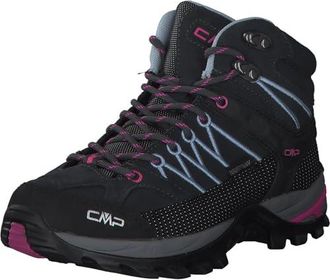 F.lli Campagnolo Femme Rigel Mid WMN Trekking Shoes WP Chaussures de randonnée, Gris-Bleu Ciel (Titanio-Skyway), 39 EU