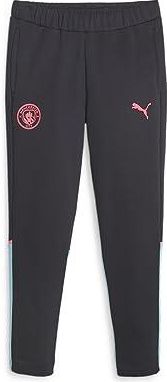 Puma Pantalon de surv&ecirc;tement Casuals Manchester City M Dark Navy Hero Blue Black