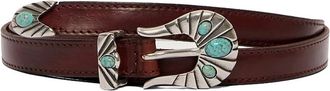 Orciani Femme, Accessoires, Brun, Taille: 95 CM Western Bull Soft Belt